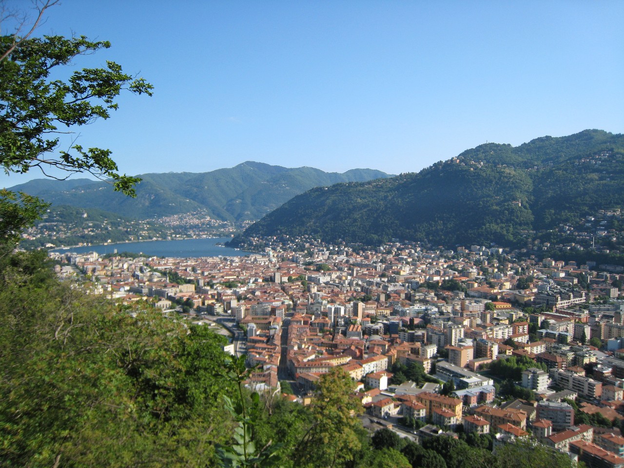 panorama di Como - Fotos [hikr.org]