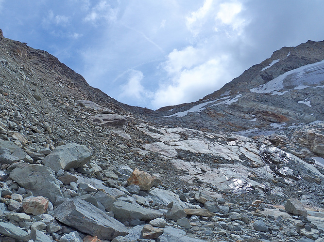 Blick zum Col du Pigne - Fotos [hikr.org]