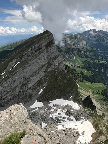 Brisi - vom Frümsel aus gesehen. - Fotos [hikr.org]