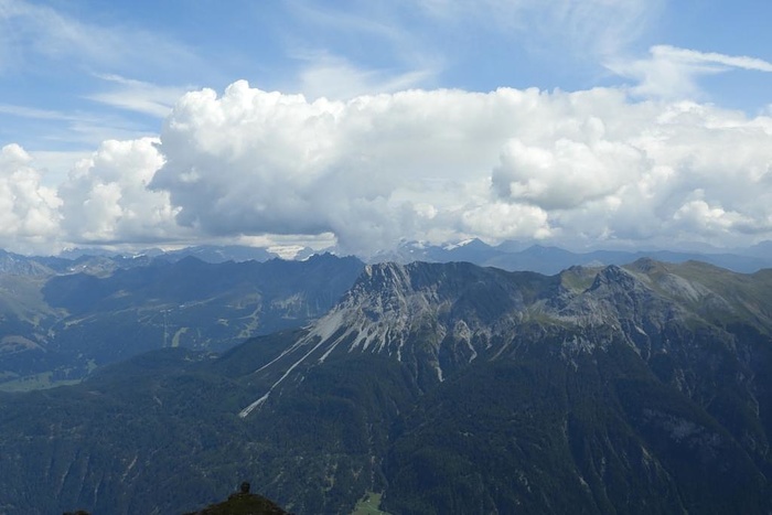 Blick nach Österreich und Italien - Fotos [hikr.org]