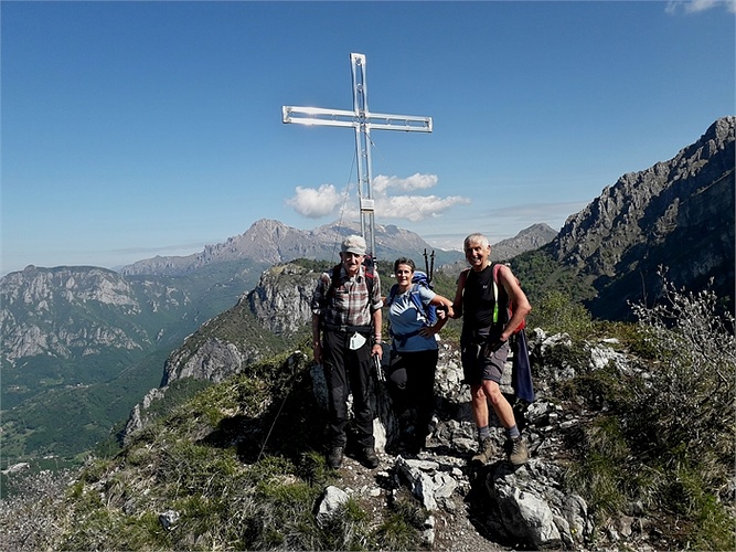 Claudio Daniela Francesco alla Cima del Fò - Fotos [hikr.org]