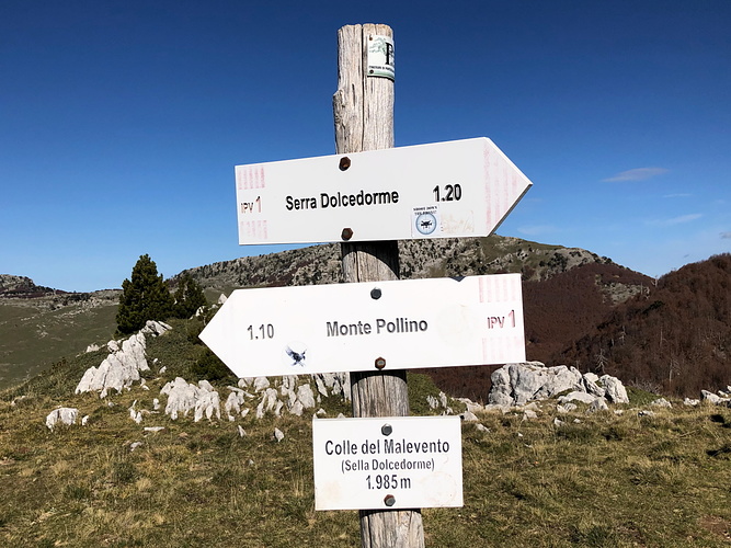 Am Colle del Malevento/Sella Dolcedorme - Wie an den... [hikr.org]