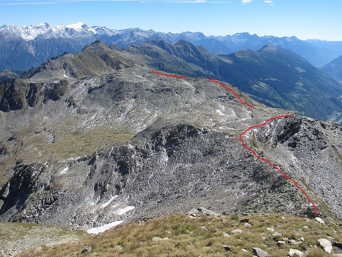 Pizzo del Sole - Abstieg über Le Pipe, Bassa di Söu und... [hikr.org]