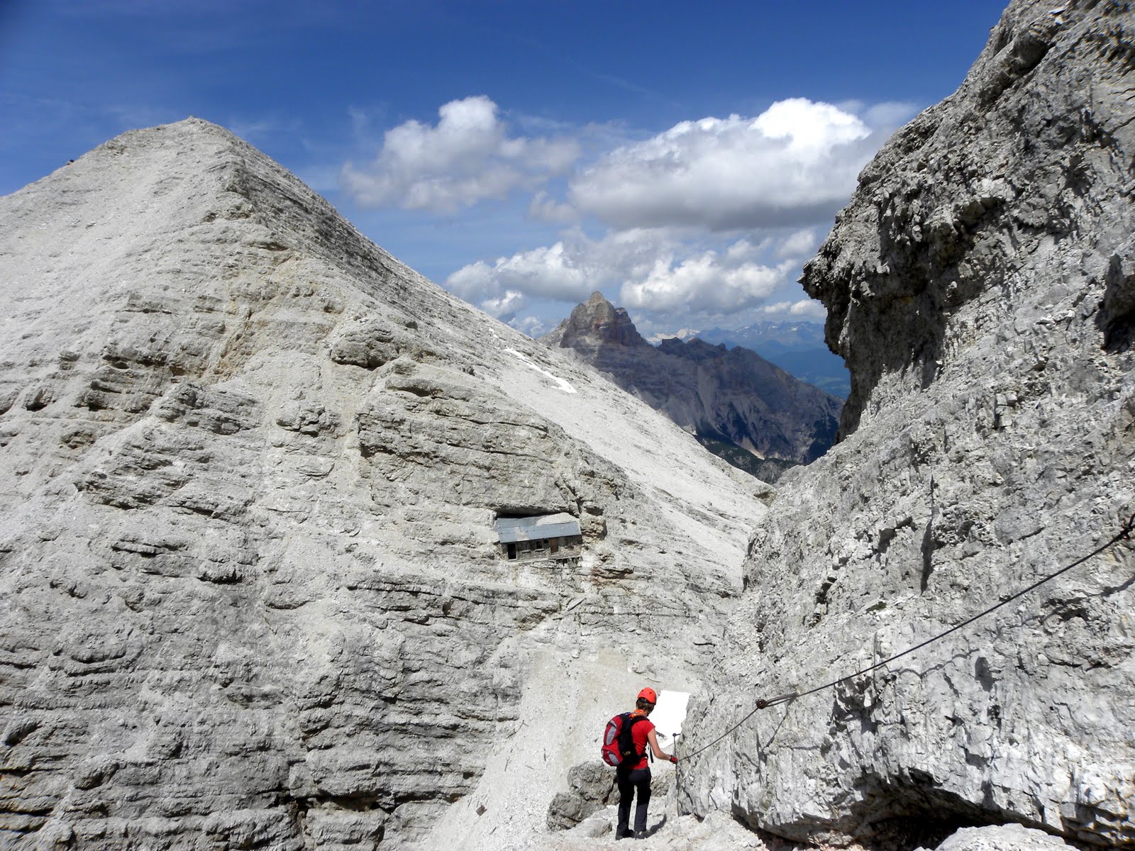 Abstieg zur Forcella Padeon mit Rif.Buffa di... [hikr.org]